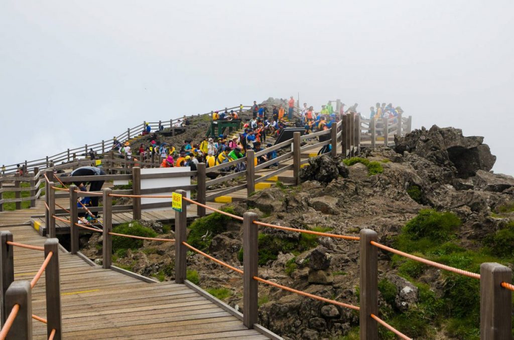 Hiking Mt Hallasan - Jeju Island, South Korea - Fork and Foot